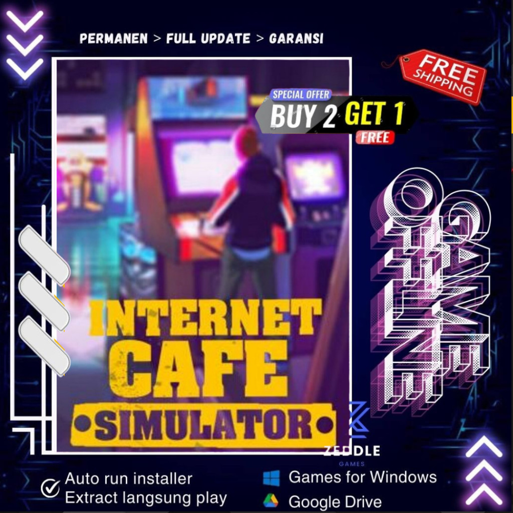 Jual INTERNET CAFE SIMULATOR - GAME PC - GAME LAPTOP - PC GAME OFFLINE ...