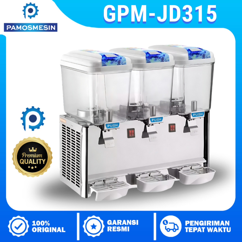 Jual Pamosroom Juice Dispenser 3 Tank Stirring Type Jus Dispenser 3 ...