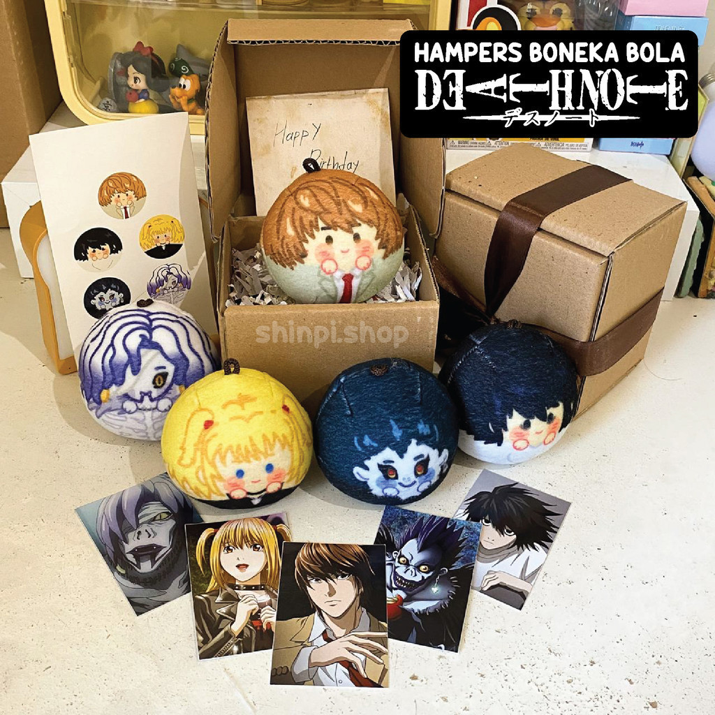 Jual Hampers Gantungan Bola Death Note Boneka Anime Wibu Cosplayer ...