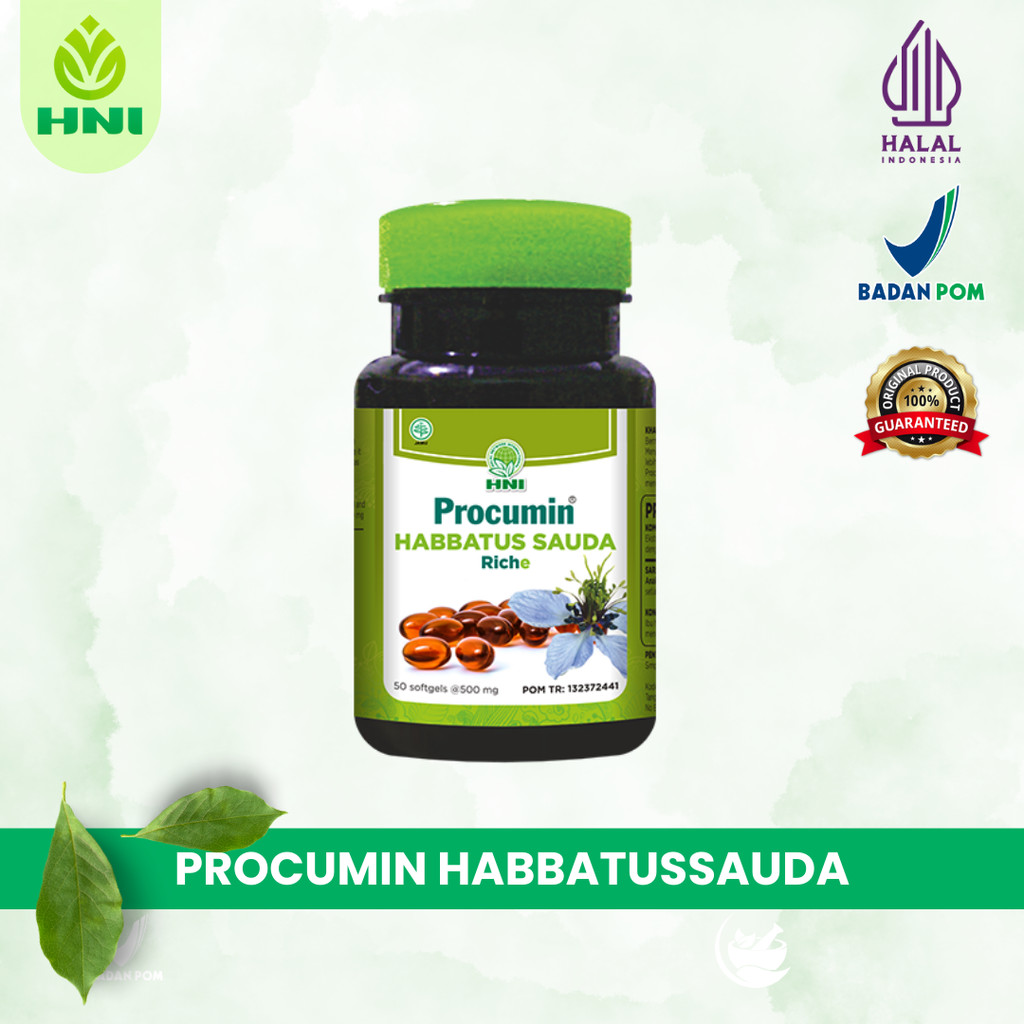 Jual PROCUMIN HABBATUSSAUDA RICH E HNI HPAI | Shopee Indonesia