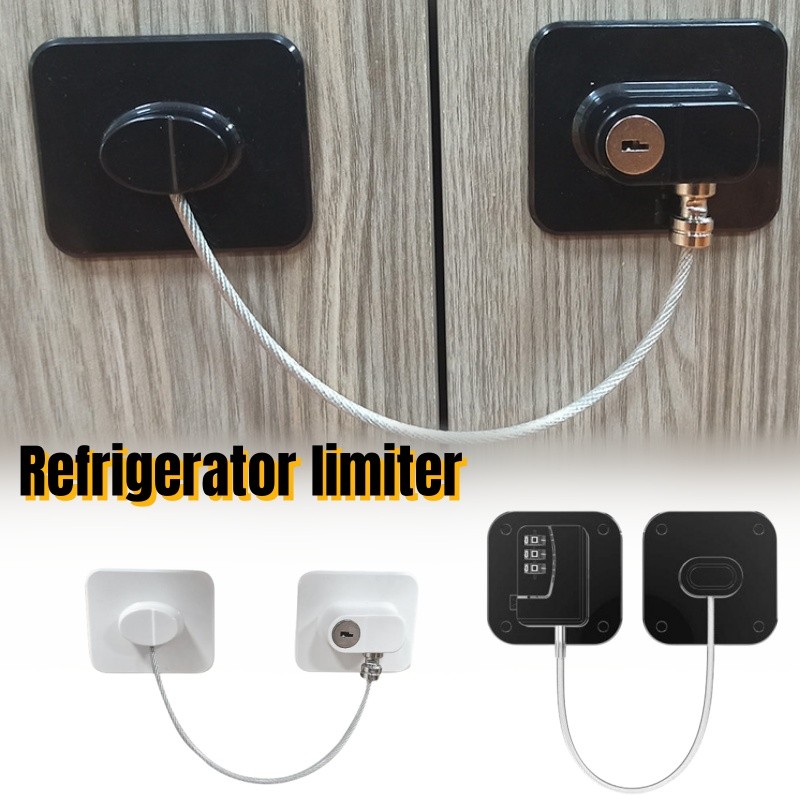 Jual Cabinet Lock with Password Key To Prevent Opening Refrigerator ...