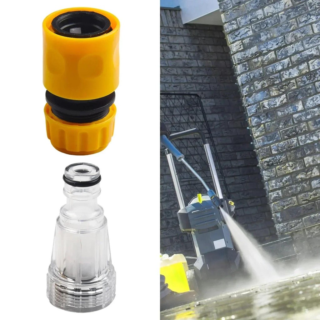 Jual Car Washer Adapter High Pressure Washer Water Filter Automobile ...