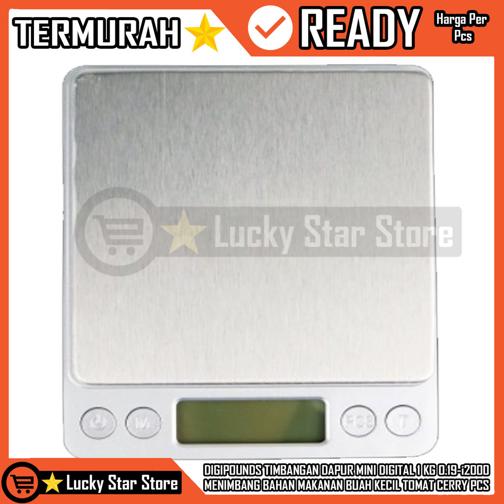 Jual Digipounds Timbangan Dapur Mini Digital Berat 1kg Kilogram ...