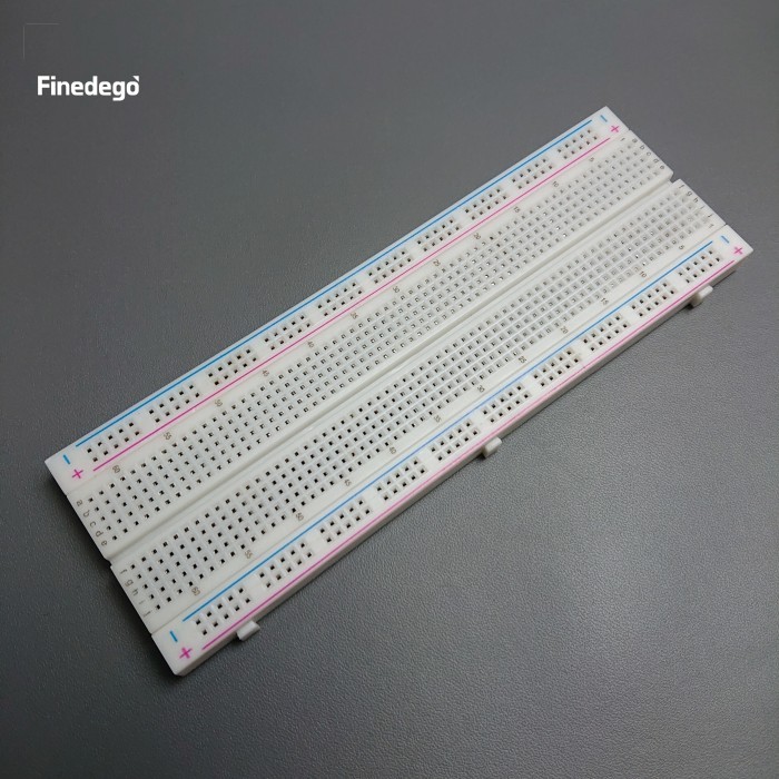 Jual Breadboard Protoboard PCB elektronik solderless 830P Prototype ...