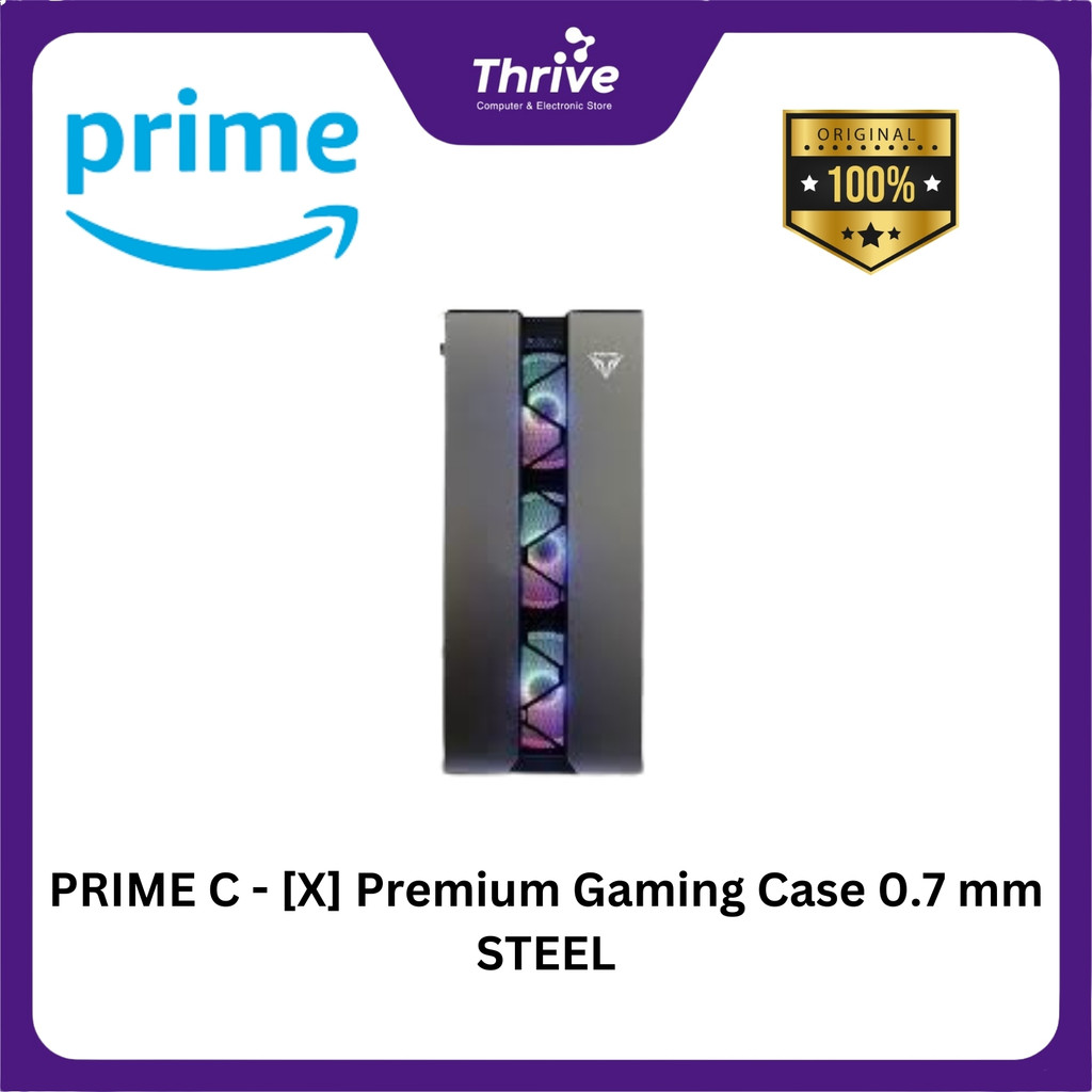 Jual PRIME C - [X] Premium Gaming Case 0.7 mm STEEL | Shopee Indonesia