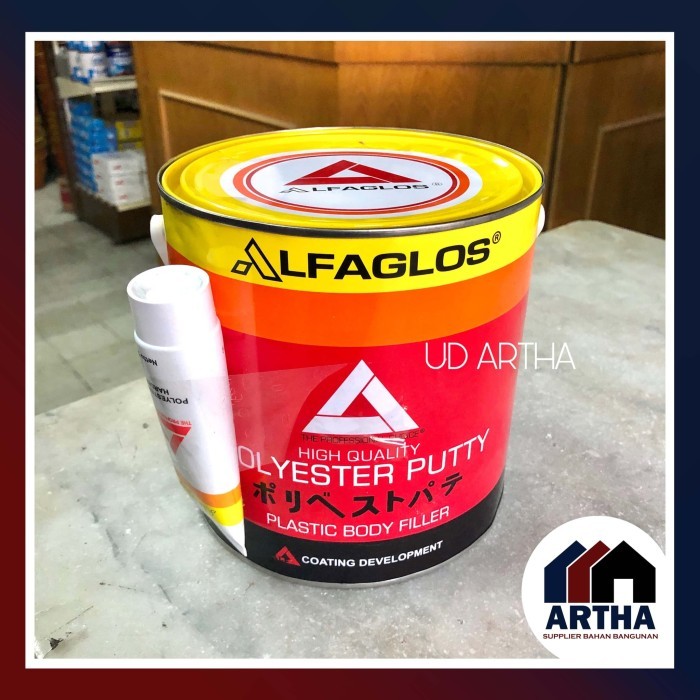 Jual Dempul Alfagloss 3 kg Polyester Putty Plastic Body Filler | Shopee ...