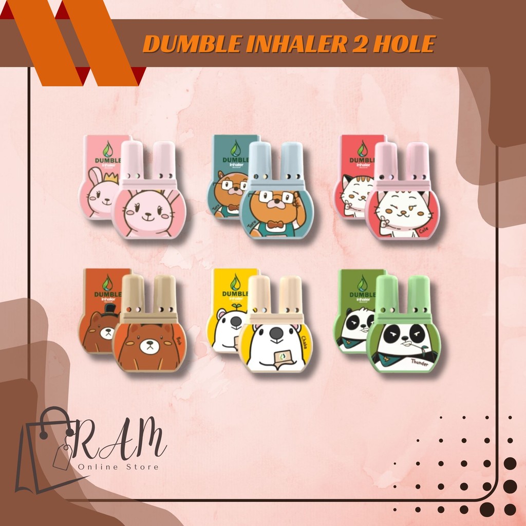 Jual Dumble Double Inhaler 2 Lubang Double Nozzle Original Thailand ...