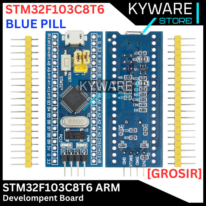 Jual BYE99 STM32F103C8T6 Arm STM32 Blue Pill Development Board Module ...