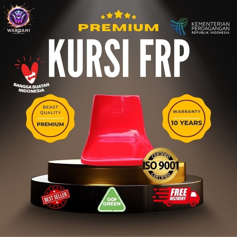 Jual PROMO.!!! KURSI FIBER ISI 3 FULL SET DUDUKAN BESI DAN FARIAN WARNA ...