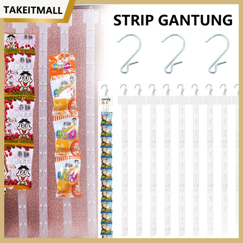 Jual Clip Strip Display Makanan /Strip Gantung Display Supermarket ...