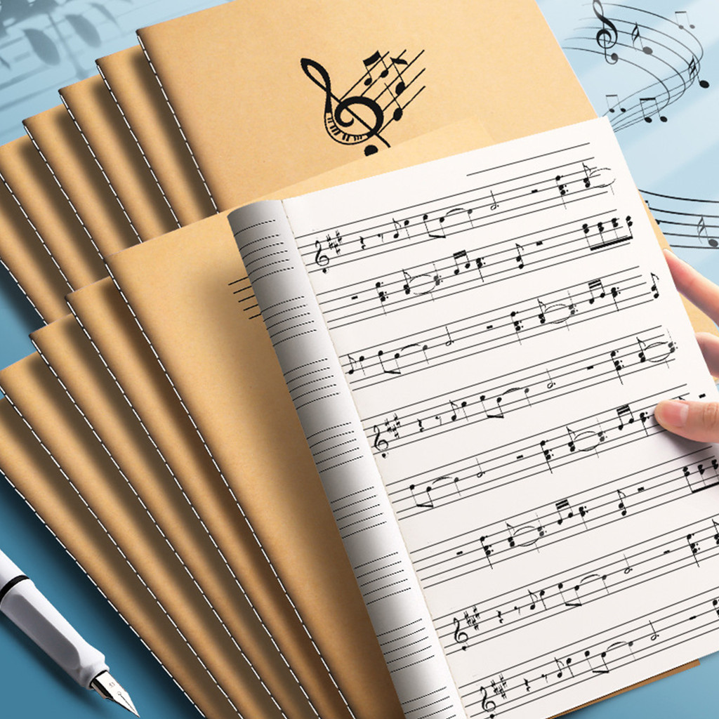 Jual Buku Musik Garis 5 / Buku Tulis Not / Music Composition Piano Buku ...