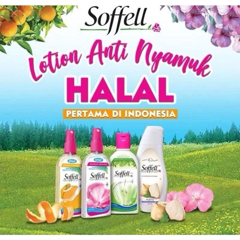 Jual SOFFELL Lotion Anti Nyamuk Botol Kulit Jeruk 60 gr Korean Summer ...