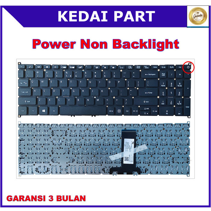 Jual Keyboard Acer Aspire 3 A317-33 Aspire 7 A715-75G A715-41G A715-43G ...