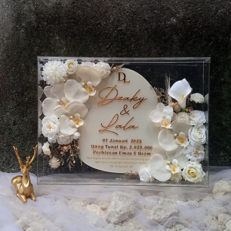 Jual MODEL BARU PROMOOO Mahar Akrilik 30X40 / Mahar Nikah / Mahar ...