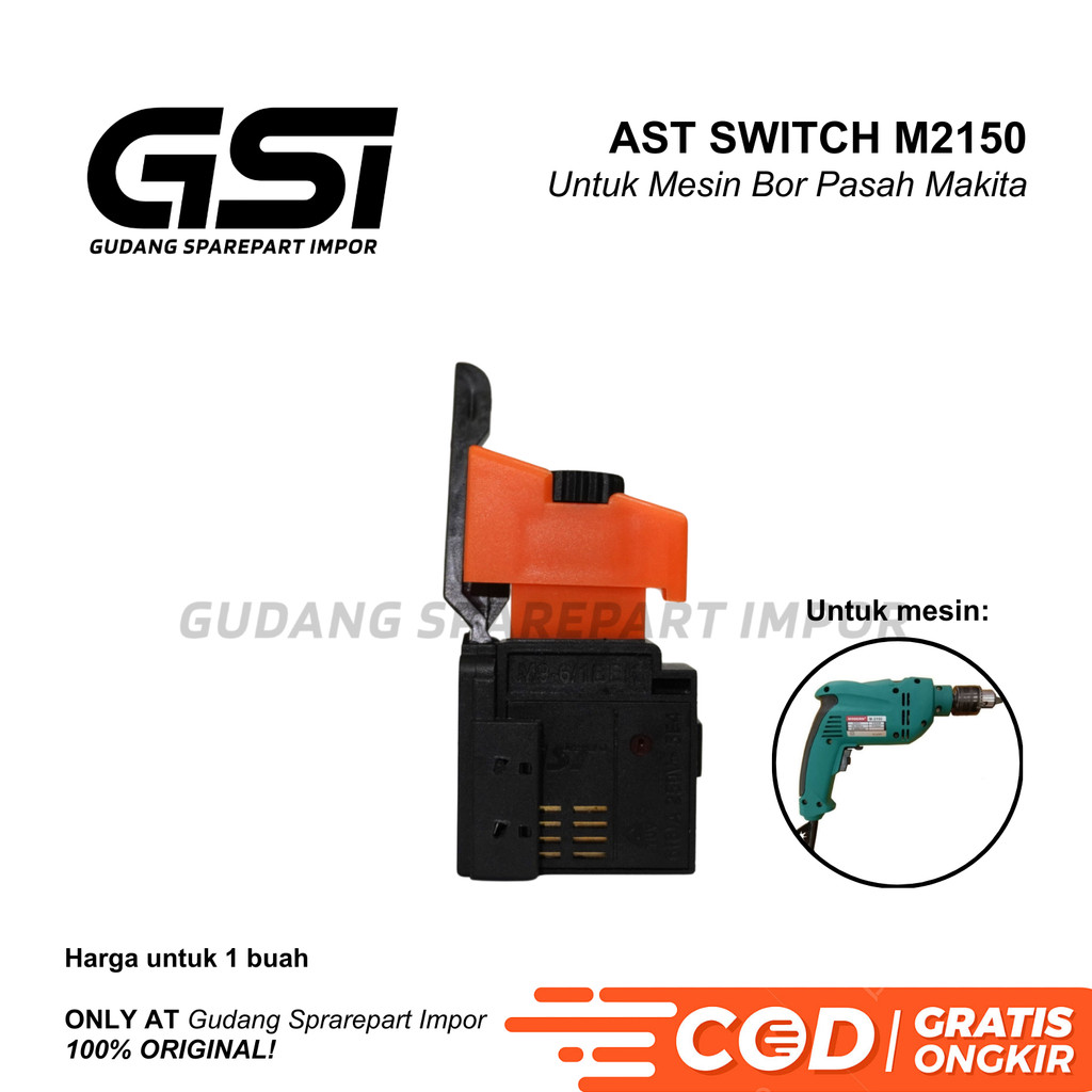 Jual AST Switch M2150 untuk Mesin Bor Modern Dengan Sayap / Saklar ...