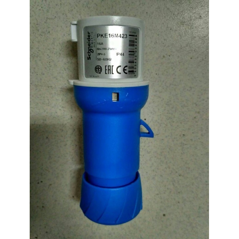 Jual SCHNEIDER WANDER PLUG IP44 16A 2P+PE PKE16M423 | Shopee Indonesia