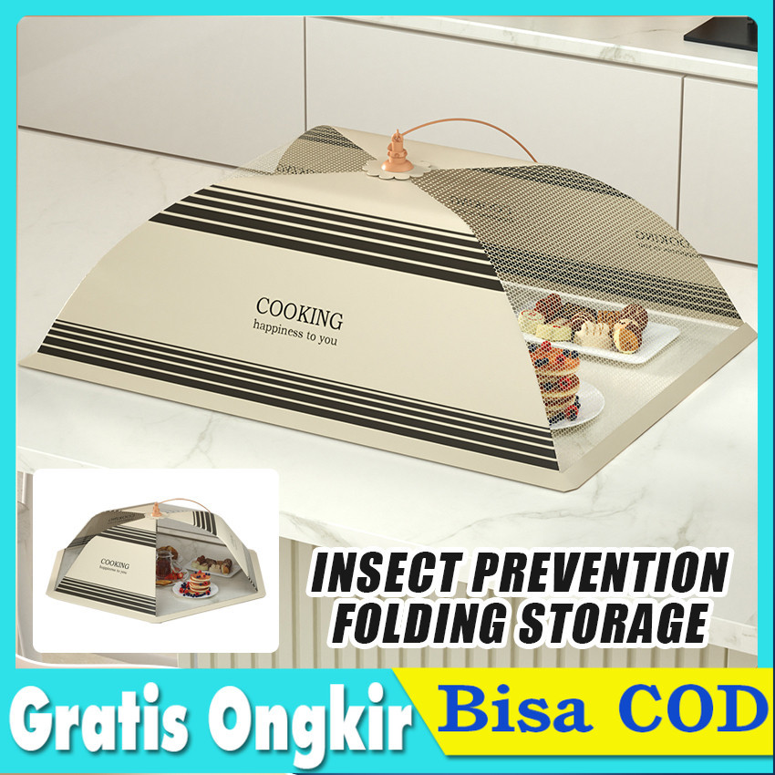 Jual Foldable Food Cover/Tudung Saji Lipat/ Penutup Pelindung Makanan ...