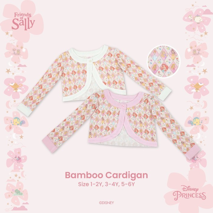 Jual Bamboo Cardigan Disney Princess Collection - Friends of Sally ...