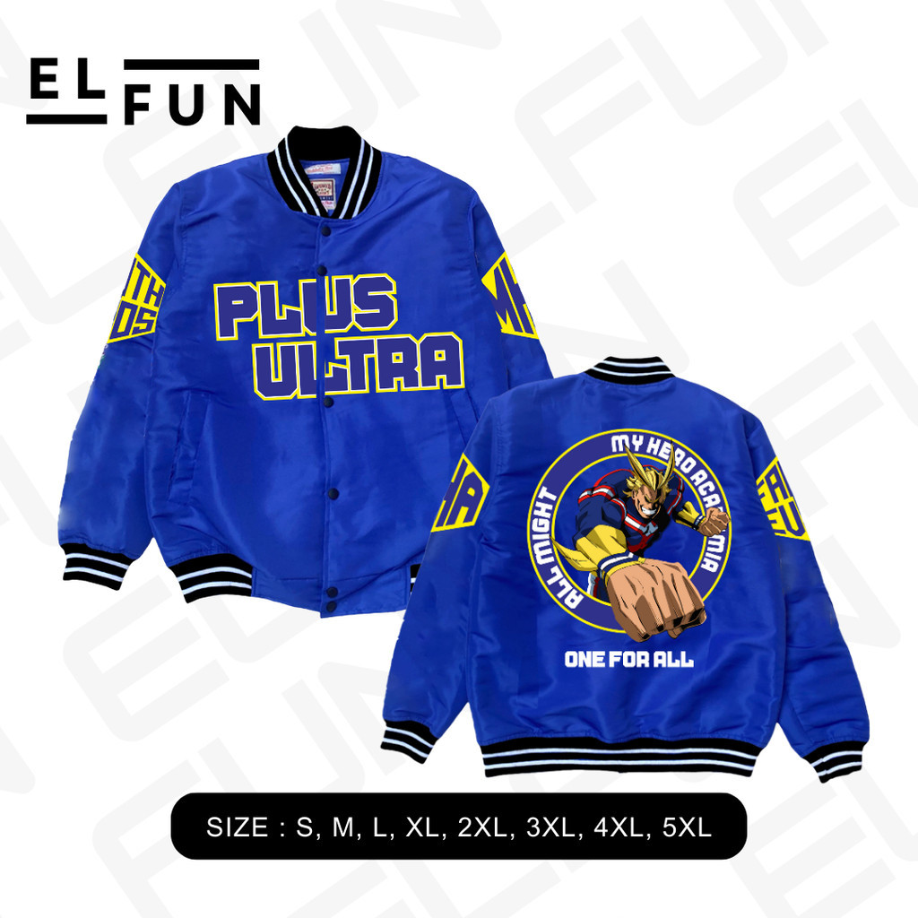 Jual jaket varsity EVOS MY HERO ACADEMIA "PLUS ULTRA" COACH terbaru ...