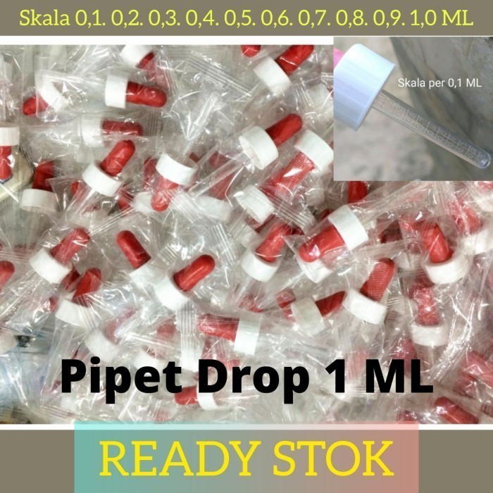 Jual Pipet Drop Obat Pippete Dropper Penetes Pipet Kosmetik | Shopee ...