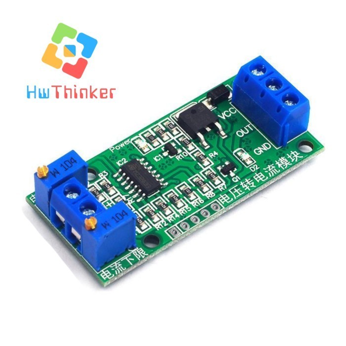 Jual Modul Voltage to Current Converter 0-5V 0-10V 0-3.3V to 4-20mA 0 ...