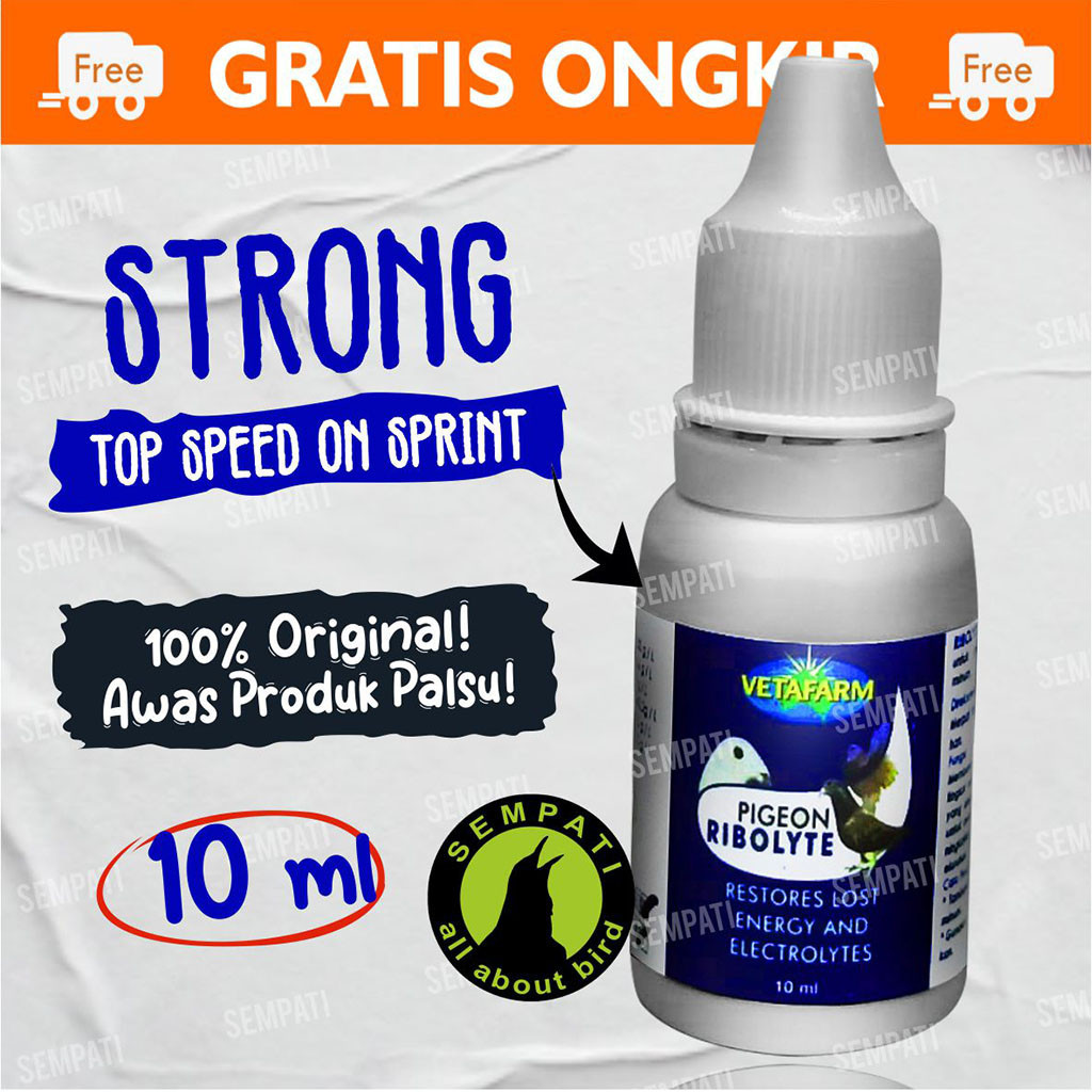 Jual SEMPATI Pigeon Rybolyte Rybolite Vetafarm 10 ml Suplemen Vitamin ...