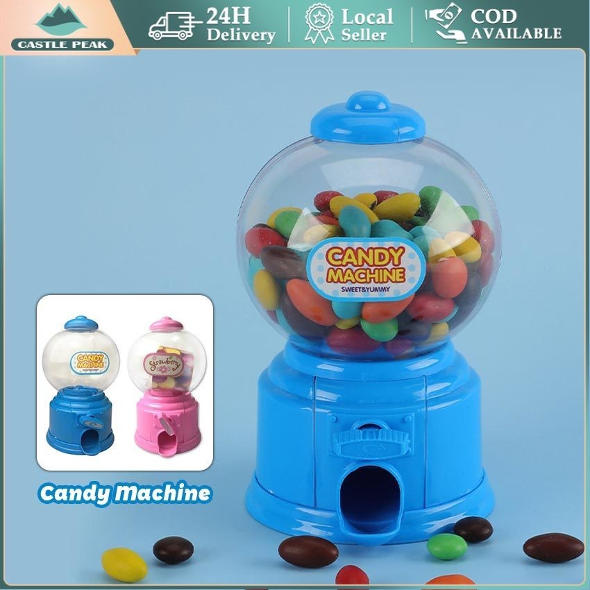 Jual Mini Candy Machine / Dispenser / Coin Bank / Tempat Permen / Mini ...