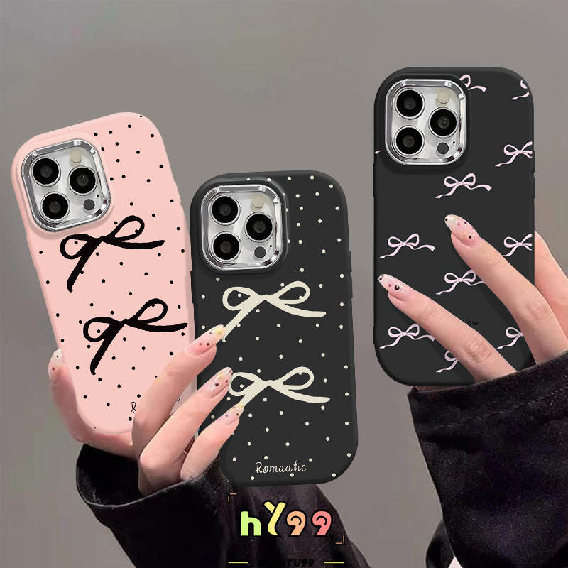 Jual Casing Lunak Pita Merah Muda Romantis Doodle Cantik Modis Untuk Redmi Note 13 12 9s 10s 11s ...