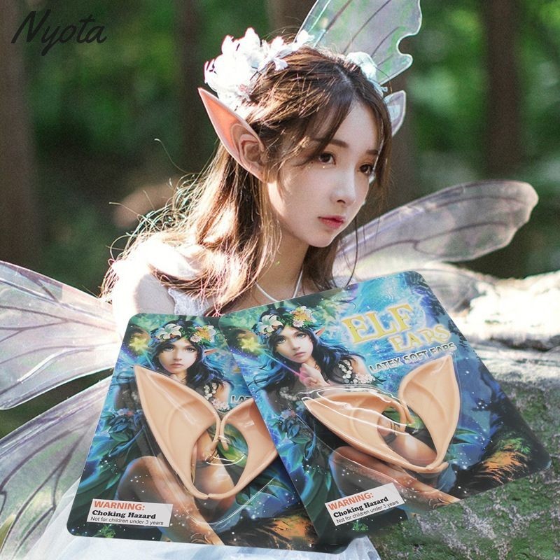 Jual Telinga Elf Palsu Cosplay Fake Angle Ear || Perlengkapan Wibu ...