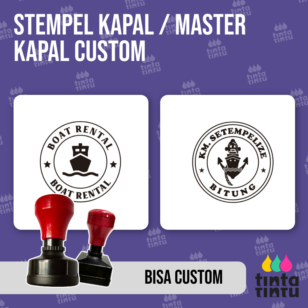 Jual Stempel Kapal / Master Kapal Custom | Shopee Indonesia