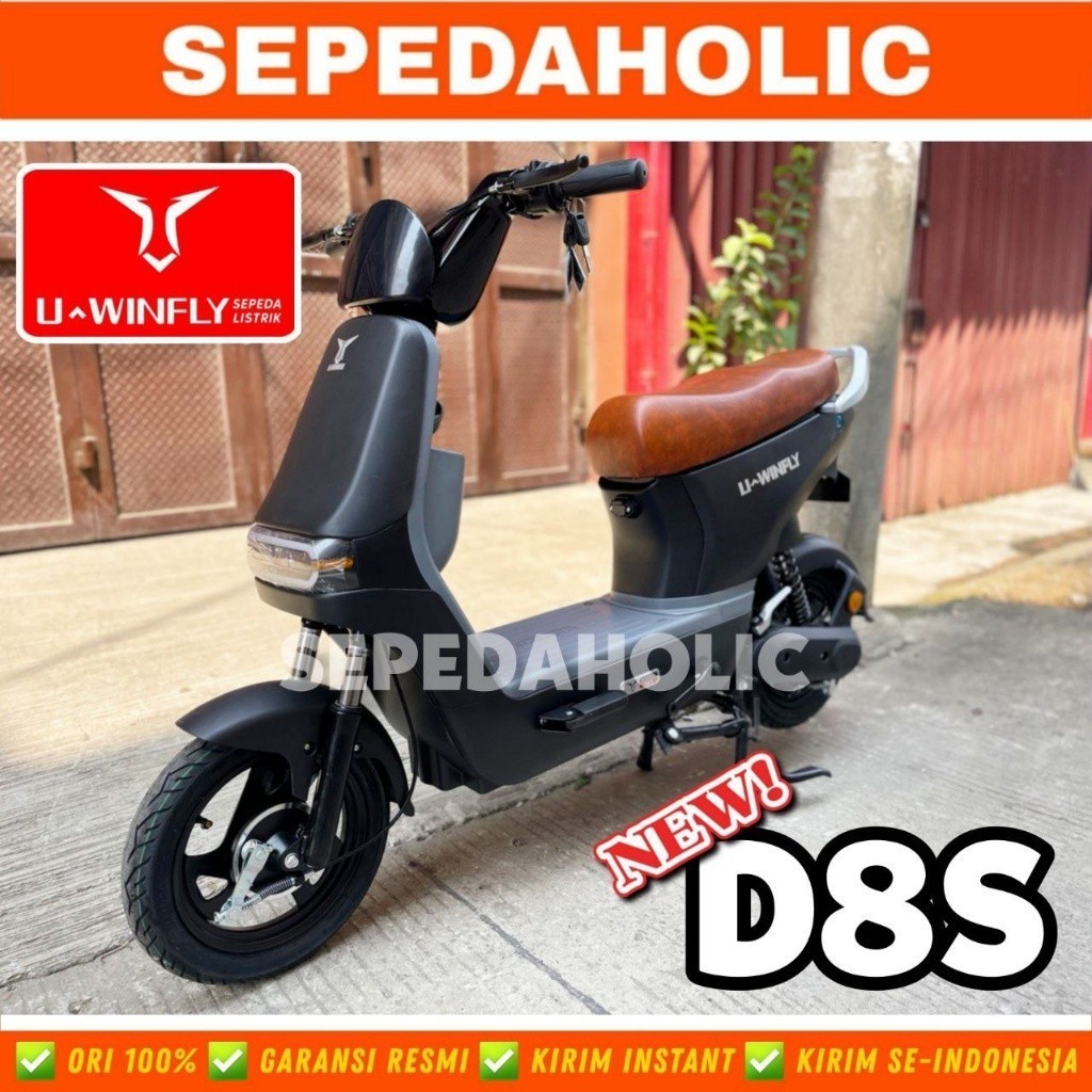 Jual Sepeda Motor Listrik UWINFLY DRAGONFLY 8 / DF8S / D8S / D8P 500 ...