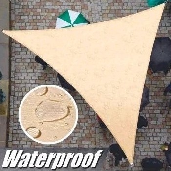 Jual Tenda kanopi awning taman bentuk segitiga ukuran 4x4x4 meter Bahan ...