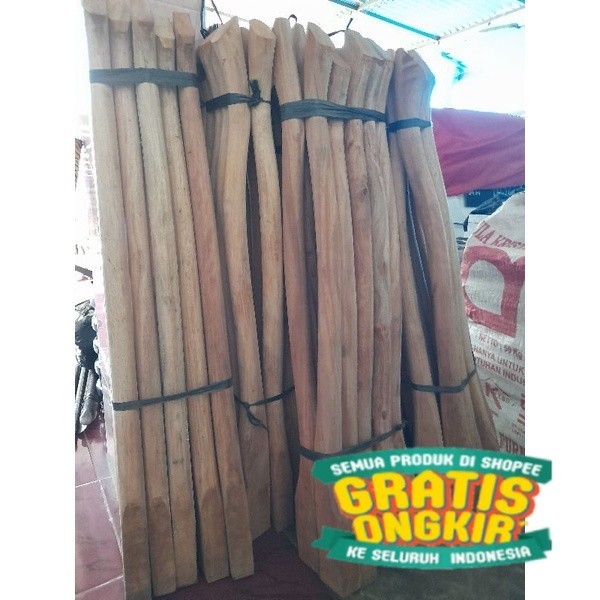 Jual Doran Pacul / Gagang Cangkul panjang 95 cm Kayu Nyamplung Asli ...