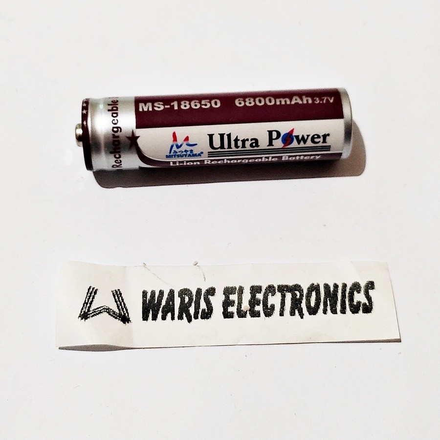 Jual Baterai Cas 18650 6800 mAH 3,7 V Li-Ion Rechargeable Battery ...