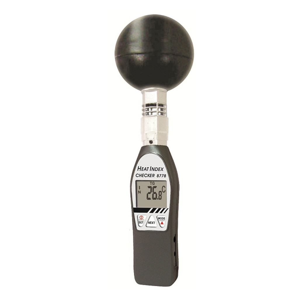 Jual AZ8778 Portable Wet Bulb Globe Temperature WBGT Heat Stress Monitor with 75 mm Black Ball ...