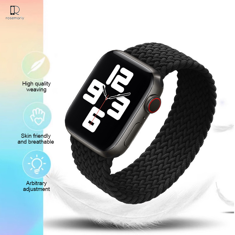 Jual Tali Jam Tangan Anyaman Warna Polos Sederhana Tangan Elastisitas ...