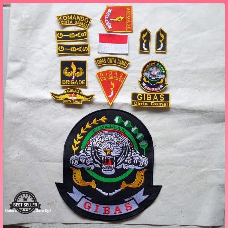 Jual LOGO GIBAS BORDIR 1 SET | Shopee Indonesia