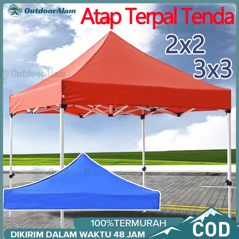 Jual Atap Terpal Tenda Pameran Bazar Indoor Outdoor Ukuran 2x2/3X3m ...