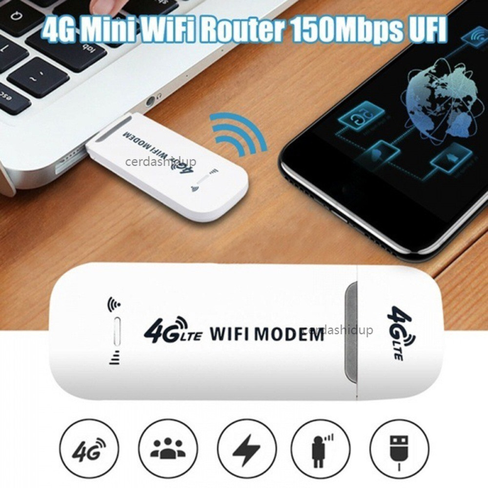 Jual MODEM 4G LTE Network Card Wifi Modem 150Mbps High Speed Warna ...