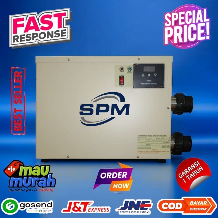 Jual pemanas Kolam renang dan jacuzzi - water heater termostat Kolam ...