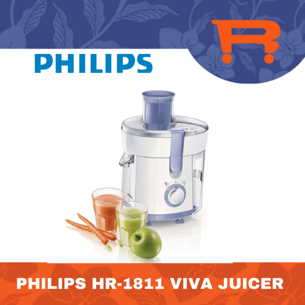 Jual PHILIPS HR-1811 DAILY JUICER 300 WATT (GARANSI RESMI) | Shopee ...