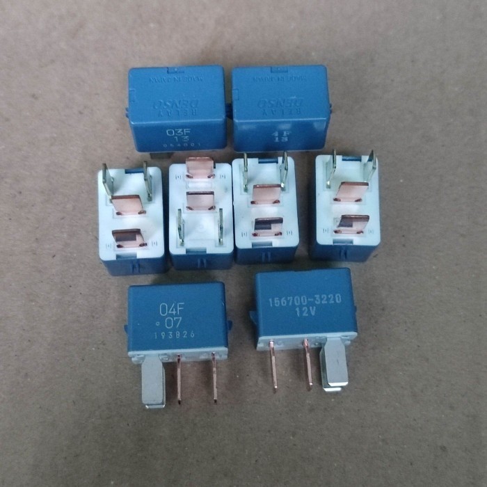 Jual RELAY DENSO 4 KAKI PIN 12 V VOLT BIRU - ORIGINAL JAPAN | Shopee ...