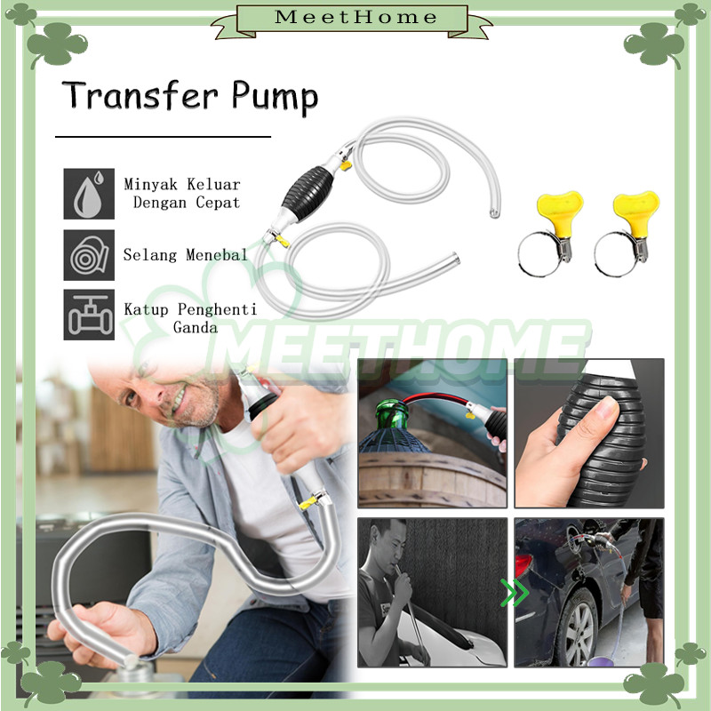 Jual Pompa Manual Bahan Bakar Bensin/Siphon Pemindah Air Minyak Bensin ...