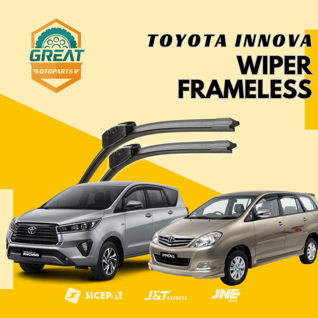 Jual Wiper Kaca Mobil Toyota Kijang Innova / All New Innova / Reborn ...
