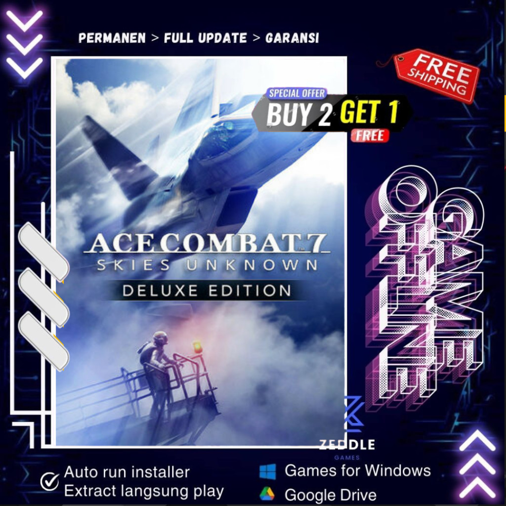 Jual ACE COMBAT 7 SKIES UNKNOWN DELUXE EDITION - GAME PC - GAME LAPTOP ...