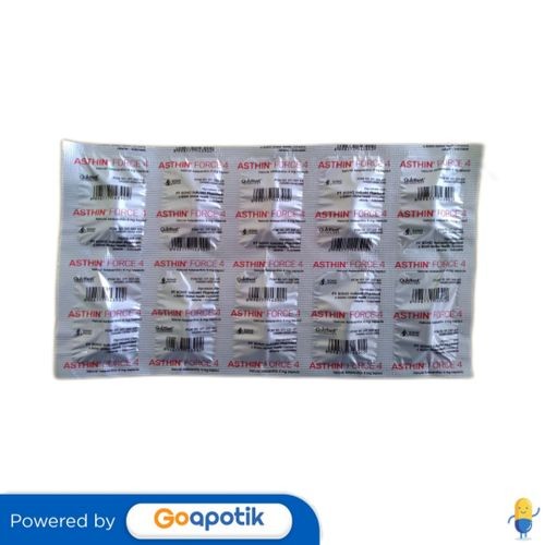 Jual Asthin Force 4 Mg Strip 10 Kapsul | Shopee Indonesia