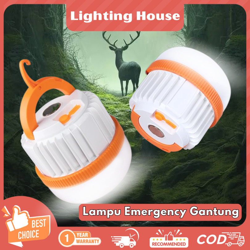 Jual Lighting House(Garansi 1 Tahun) Lampu Emergency 400W&3002W Lampu Camping Emergency Lampu ...