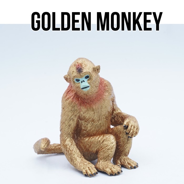 Jual KORI GOLDEN MONKEY Monyet Emas Kera Mainan Figure Binatang ...