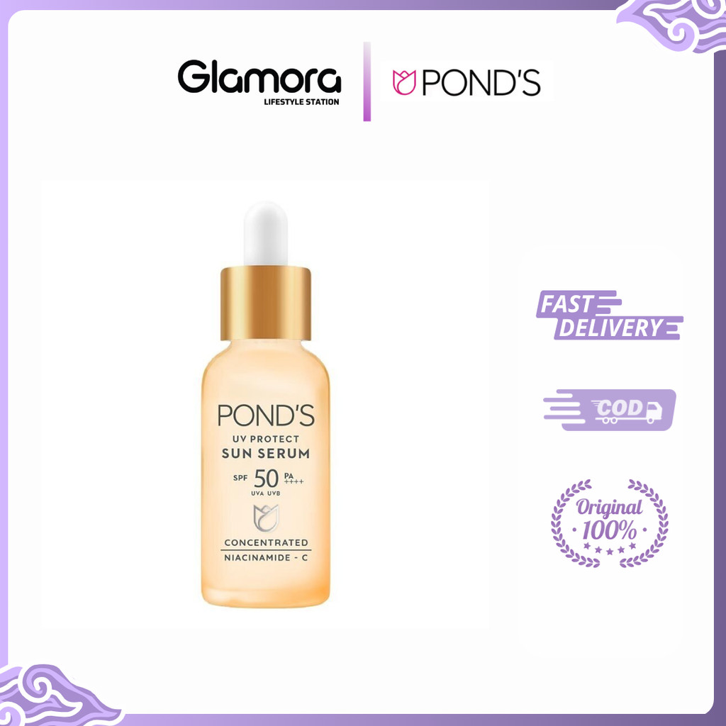 Jual PONDS UV Protect Sun Serum Botol SPF 50 30g (TANYAKAN DULU KETERSEDIAAN STOK) | Shopee ...