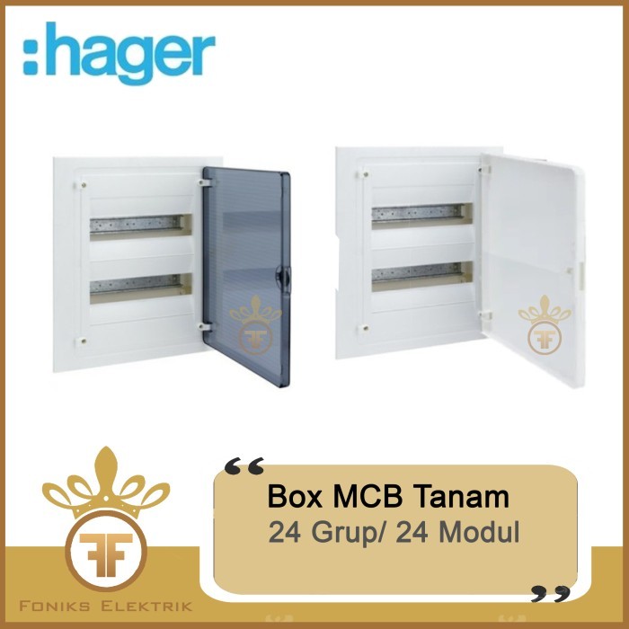 Jual BOX MCB HAGER INBOW TANAM 24 MODUL/ 24 GROUP VF212 PM-TM | Shopee Indonesia